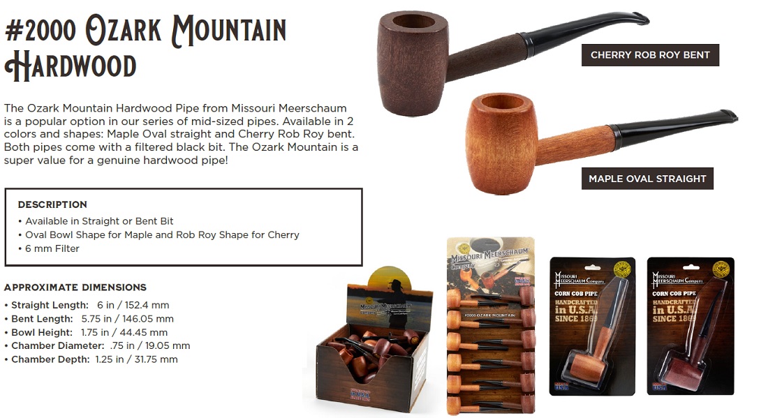 Ozark Mountain -Blister Pack 6mm - Pipo Market